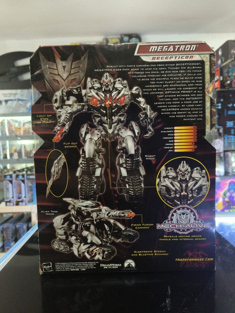 Transformers ROTF Leader Megatron, Hobbies & Toys, Toys & Games on ...