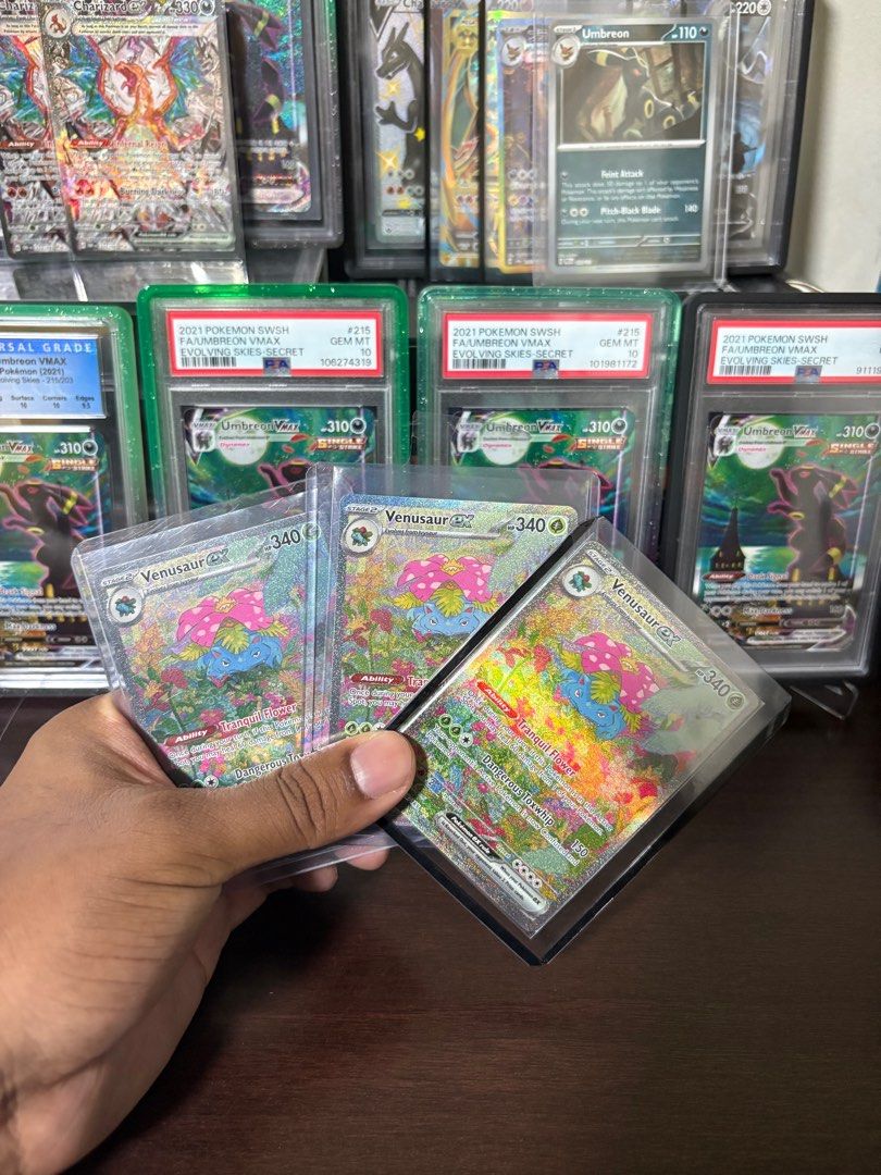 Venusaur SIR 151 Pokemon not charizard Umbreon pikachu mew evolving ...