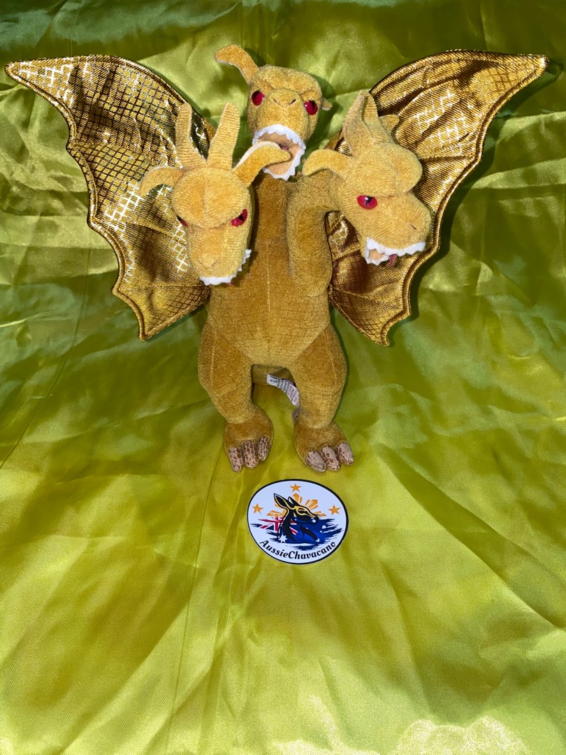 Very Rare Limited Vintage 2001 TY Classic Godzilla King Ghidorah ...