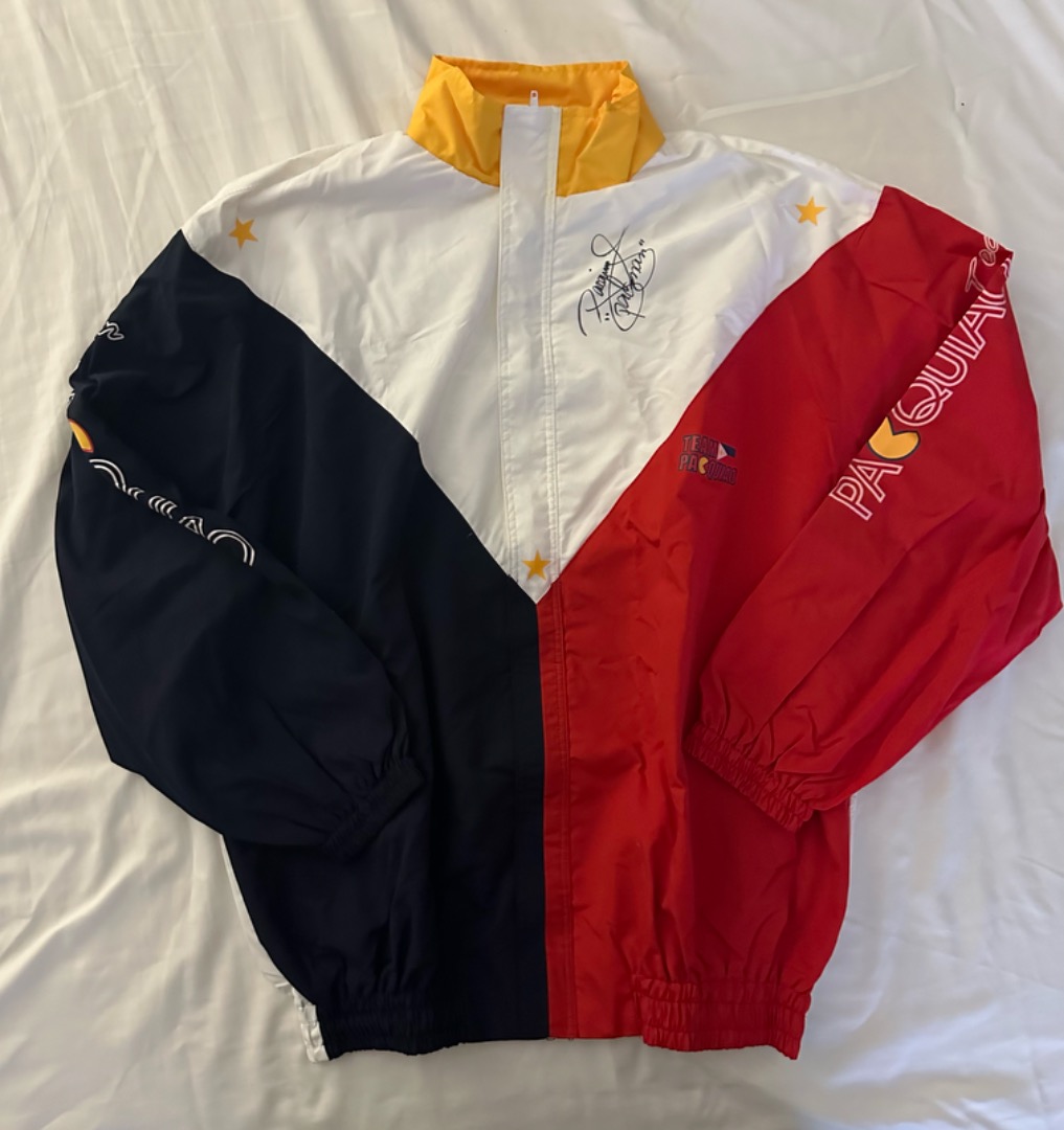 Vintage Team Pacquiao Sponsored Jacket (Manny Pacquiao SIGNED!), Men's ...