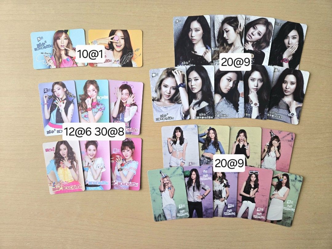 多圖 放出 可交換 SNSD 少女時代 yescard yes卡 WTS/WTT 香港雜誌小卡 膠卡 夜光卡 透卡 幻燈卡 SNSD專輯卡 Girls' Generation 少時 太妍 泰妍 ...