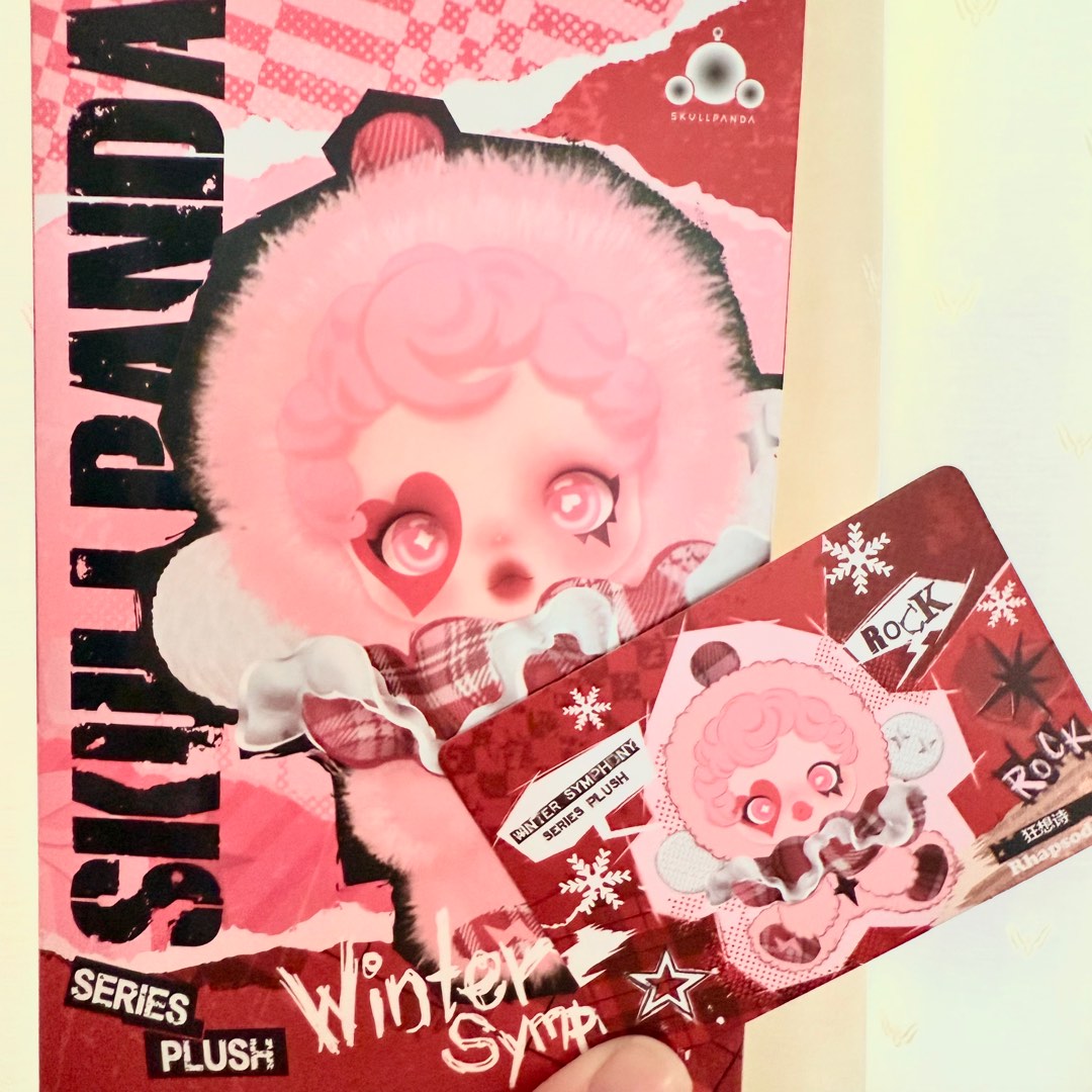 [WTS/WTT BNIF] Popmart Skullpanda Winter Symphony Plush Pendent Blind ...