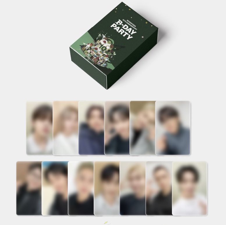 OT13 SEVENTEEN STAMP RALLY HAPPY BURSTDAY, Hobbies & Toys, Memorabilia ...