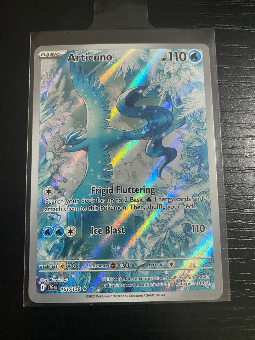 Articuno IR Pokemon Journey Together English Eng Special Illustration ...