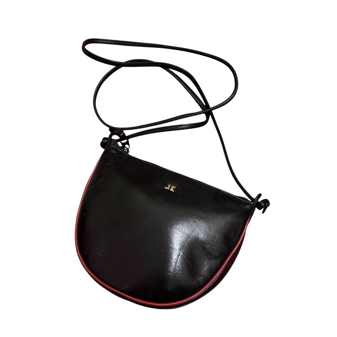 Aut. Vtg. Junko Shimada Small Leather Sling Bag, Women's Fashion, Bags ...