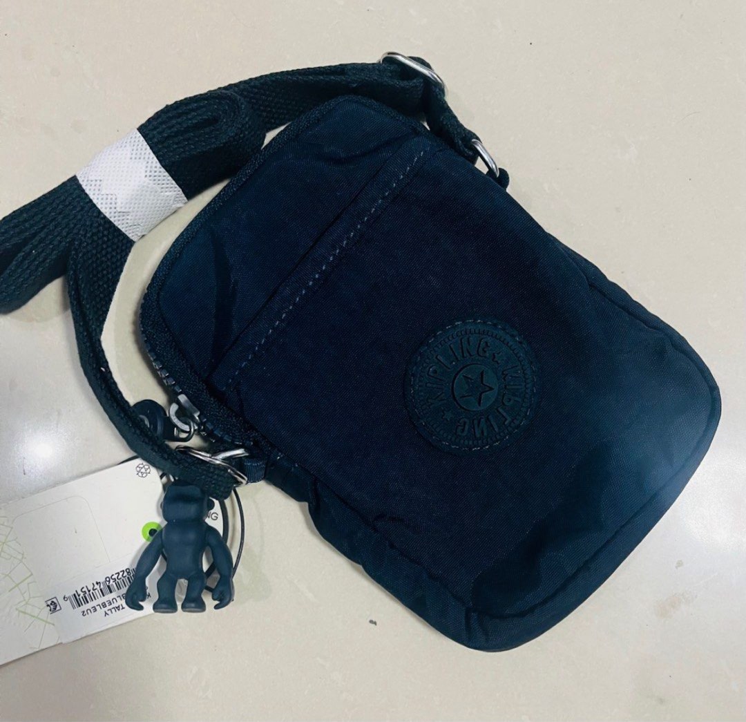 Authentic Kipling Tally Crossbody Bag - Blue, Women's Fashion, Bags ...
