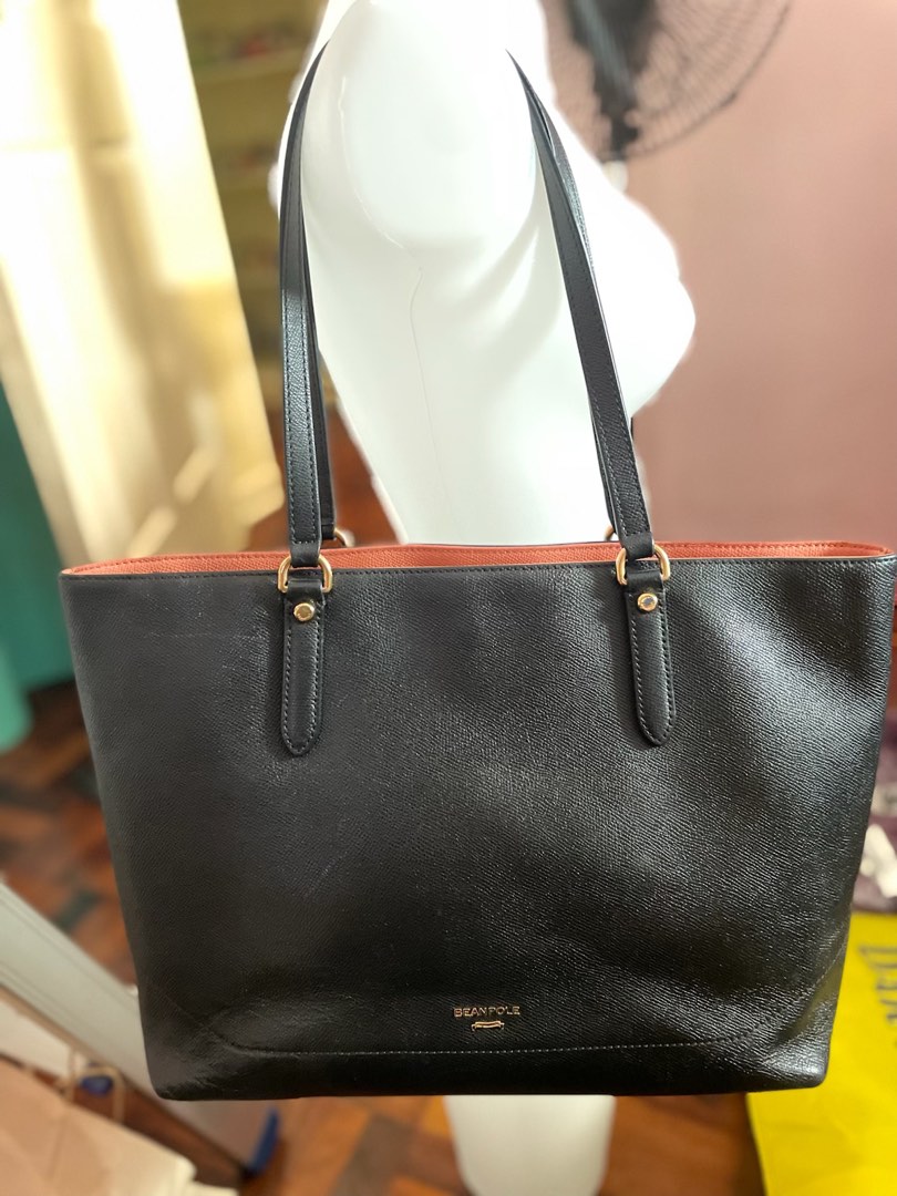Beanpole Black Tote Bag, Women's Fashion, Bags & Wallets, Tote Bags on ...