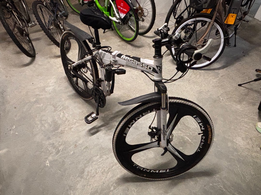 Begasso Foldable Bicycle (Bifold) on Carousell