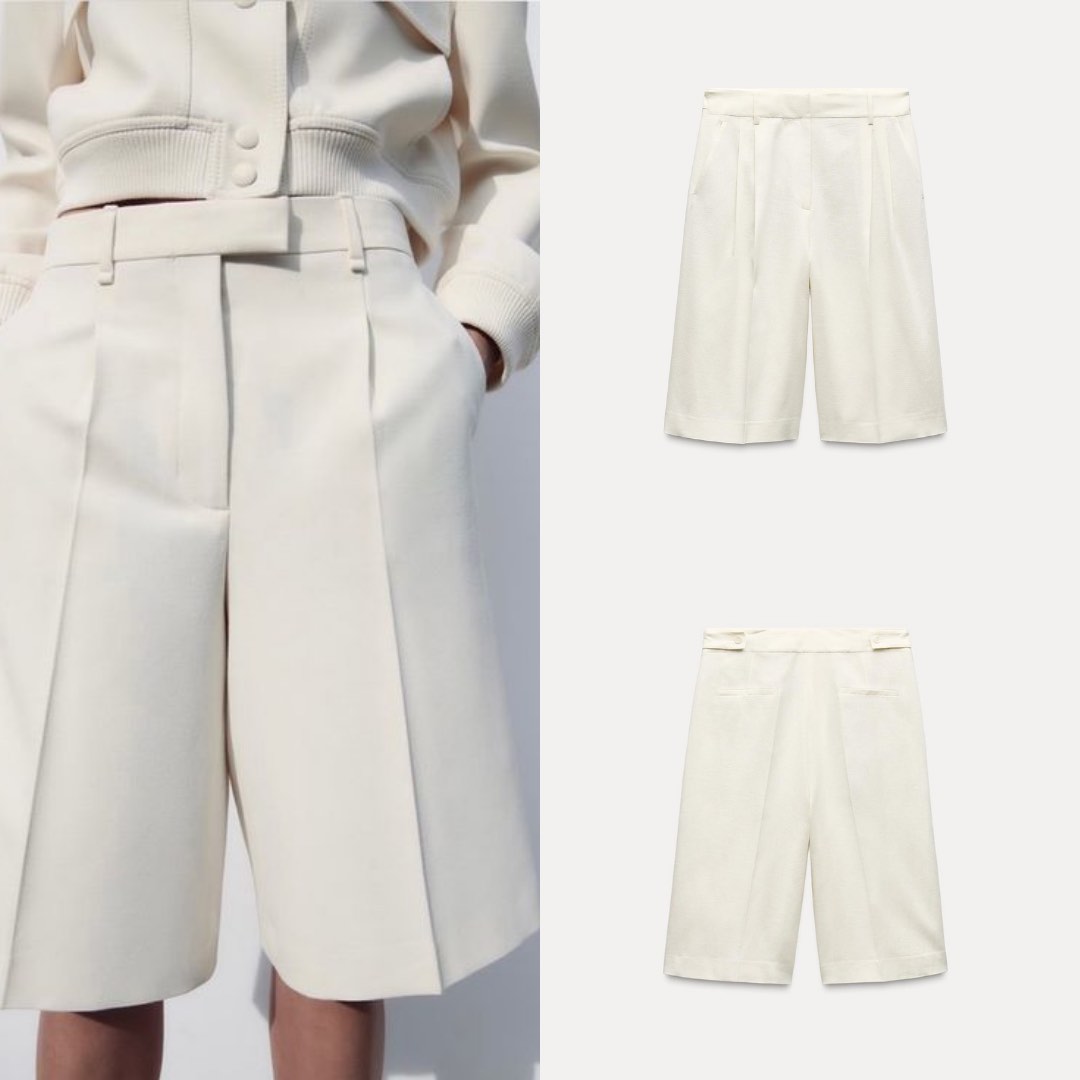 BNEW Zatra Cream Jorts, Women's Fashion, Bottoms, Other Bottoms on ...