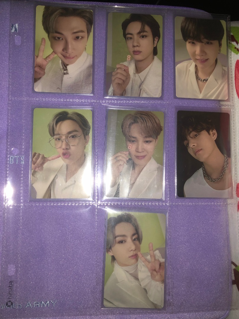 BTS OT7 Official Photocard Set: Festa D-Day Calendar, Hobbies & Toys ...