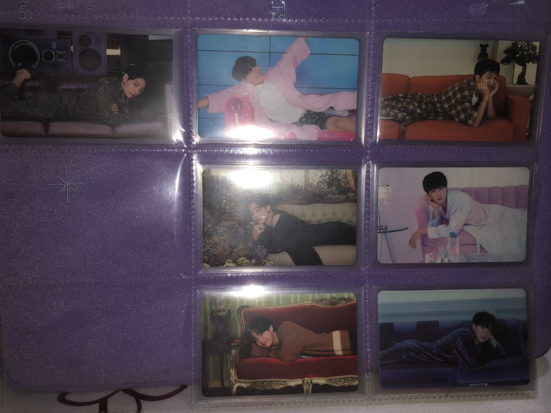 BTS OT7 Official Photocard Set: BE Essential, Hobbies & Toys ...