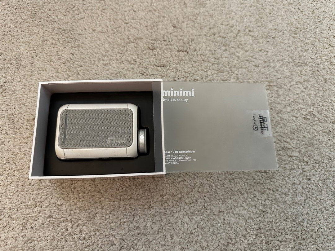 Caddytalk Minimi Golf Rangefinder, Sports Equipment, Sports & Games ...