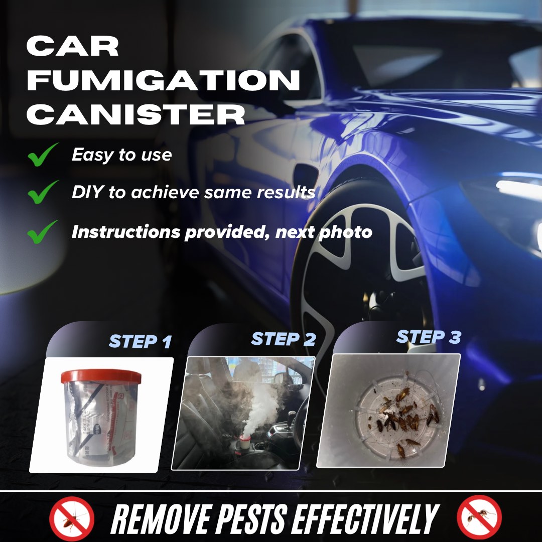 Car Fumigation Canister can, Car Accessories, Car Workshops & Services ...