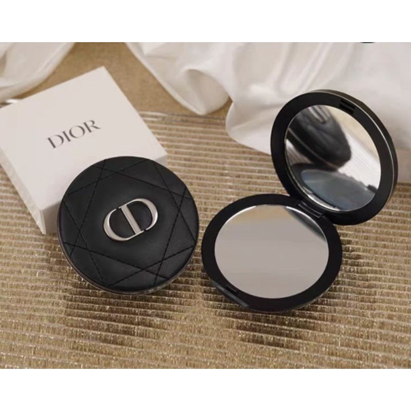 Christian Dior Cannage Hand Mirror GWP Compact Makeup Beauty Pocket ...