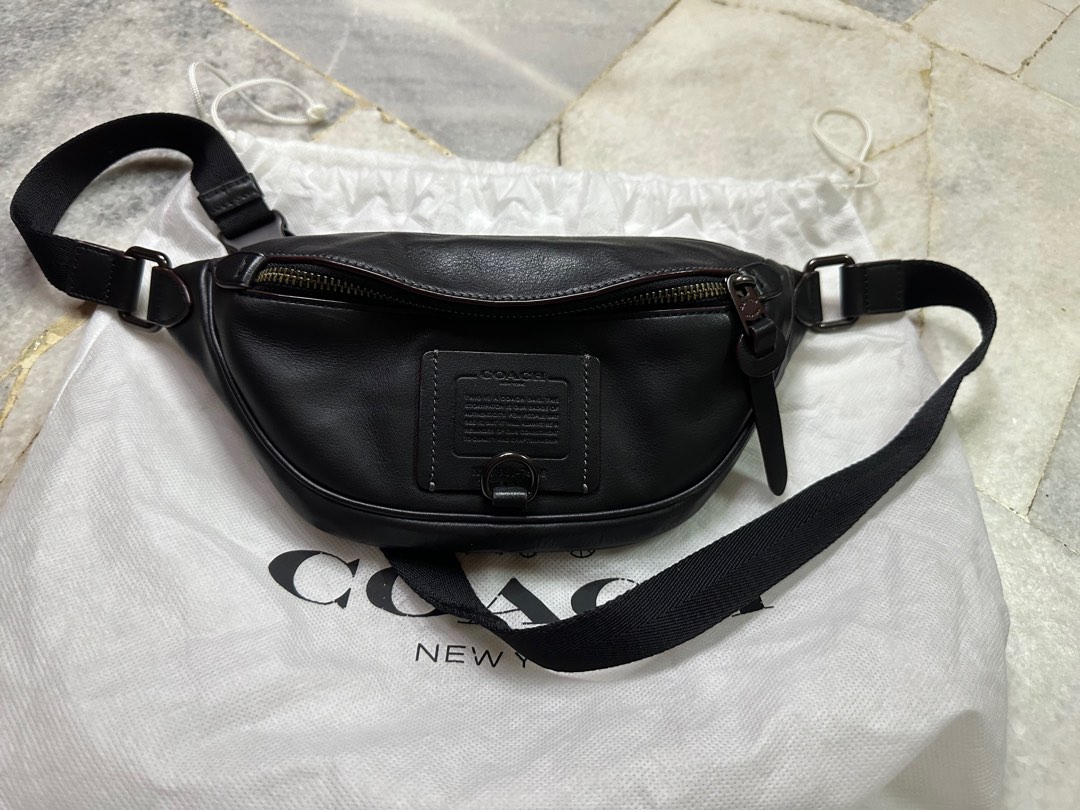 Coach Waist Bag, Men's Fashion, Bags, Sling Bags on Carousell
