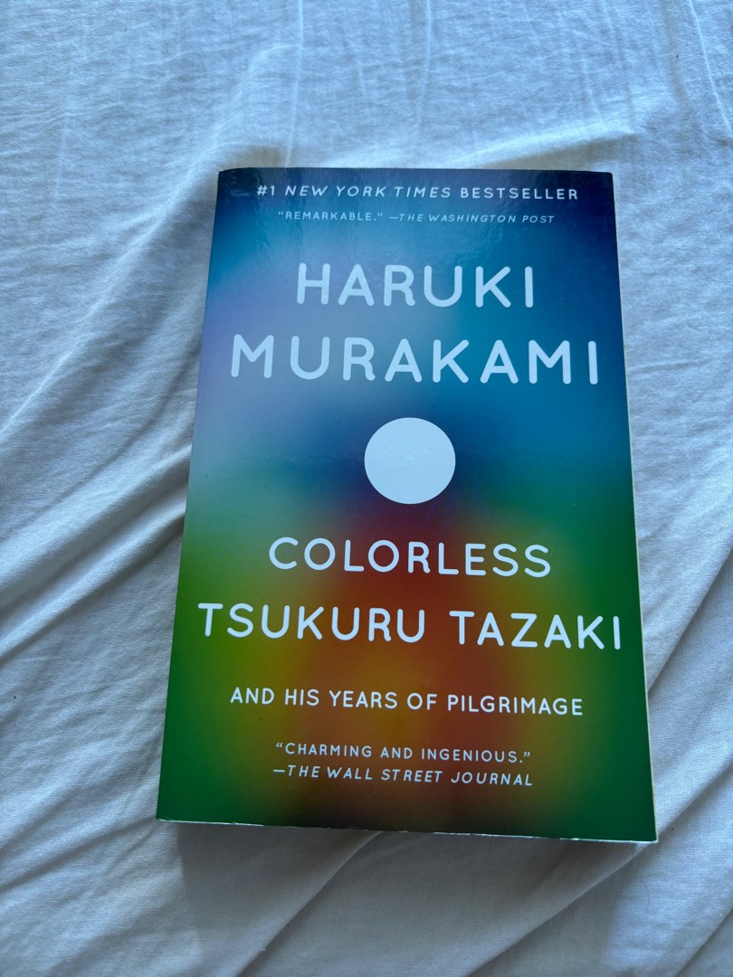 Colorless tsukuru tazaki haruki murakami book novel, Hobbies & Toys ...