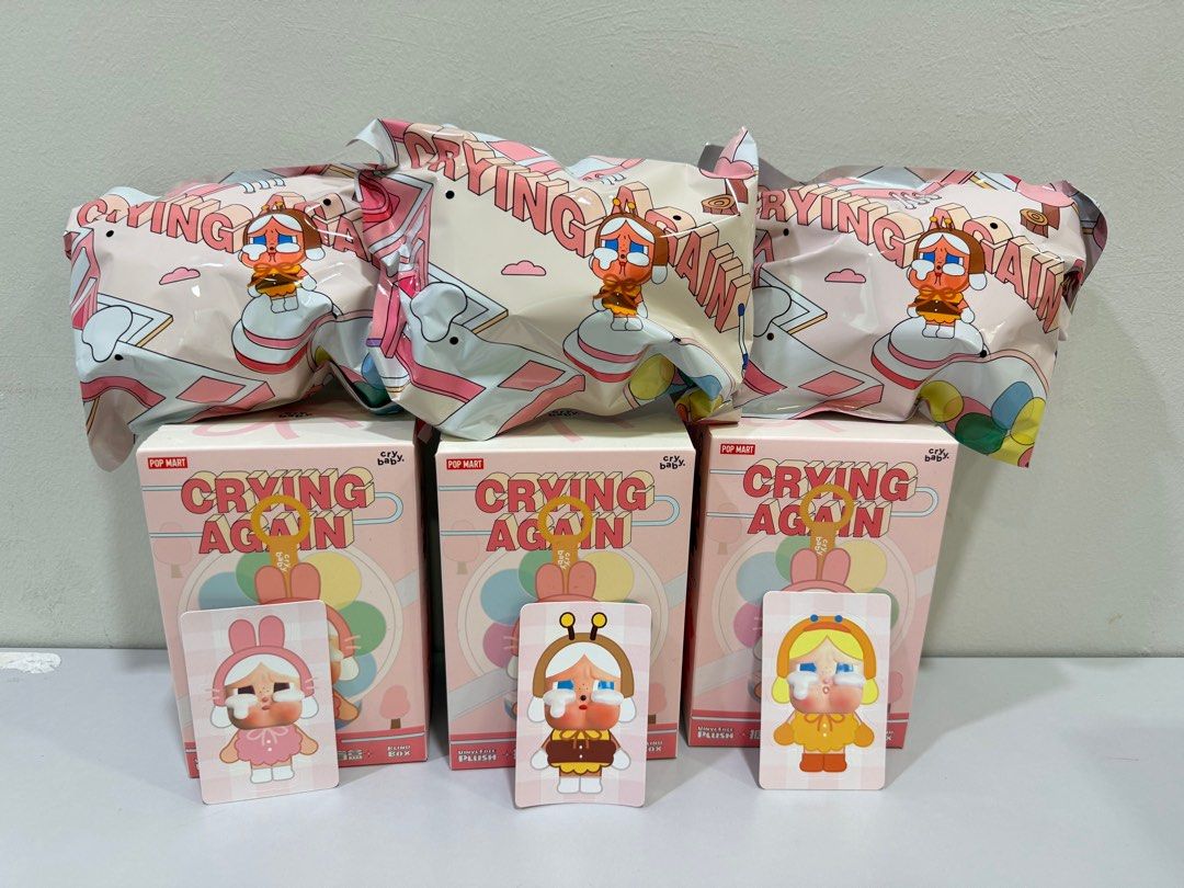 Cry Baby Crying Again Popmart, Hobbies & Toys, Collectibles ...