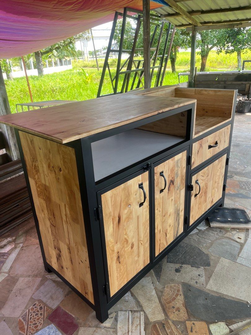 custom made cashier counter, Furniture & Home Living, Furniture, Tables ...