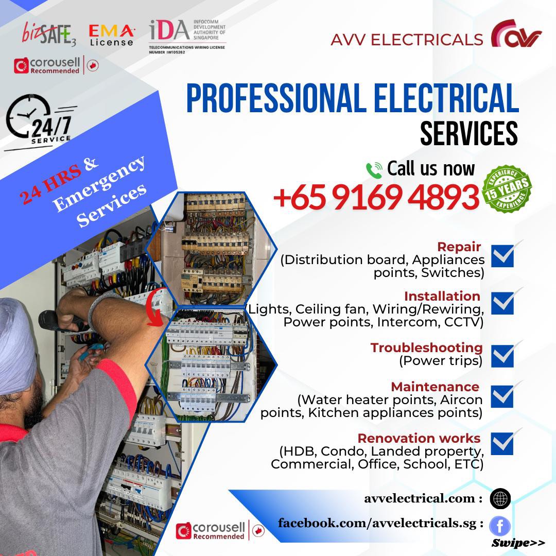 Distribution Board/Electrical services/Electricity Appliances switches ...