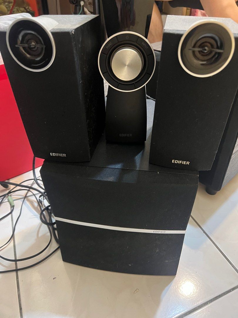 EDIFIER C2X 2.1主動式喇叭, 耳機及錄音音訊設備, Soundbar、揚聲器、藍牙喇叭、耳擴在旋轉拍賣