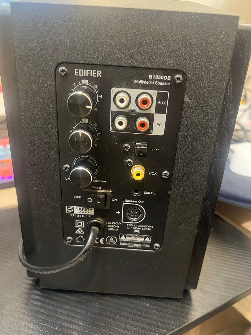 Edifier R1855DB + 8吋主動式低音箱, 耳機及錄音音訊設備, Soundbar、揚聲器、藍牙喇叭、耳擴在旋轉拍賣