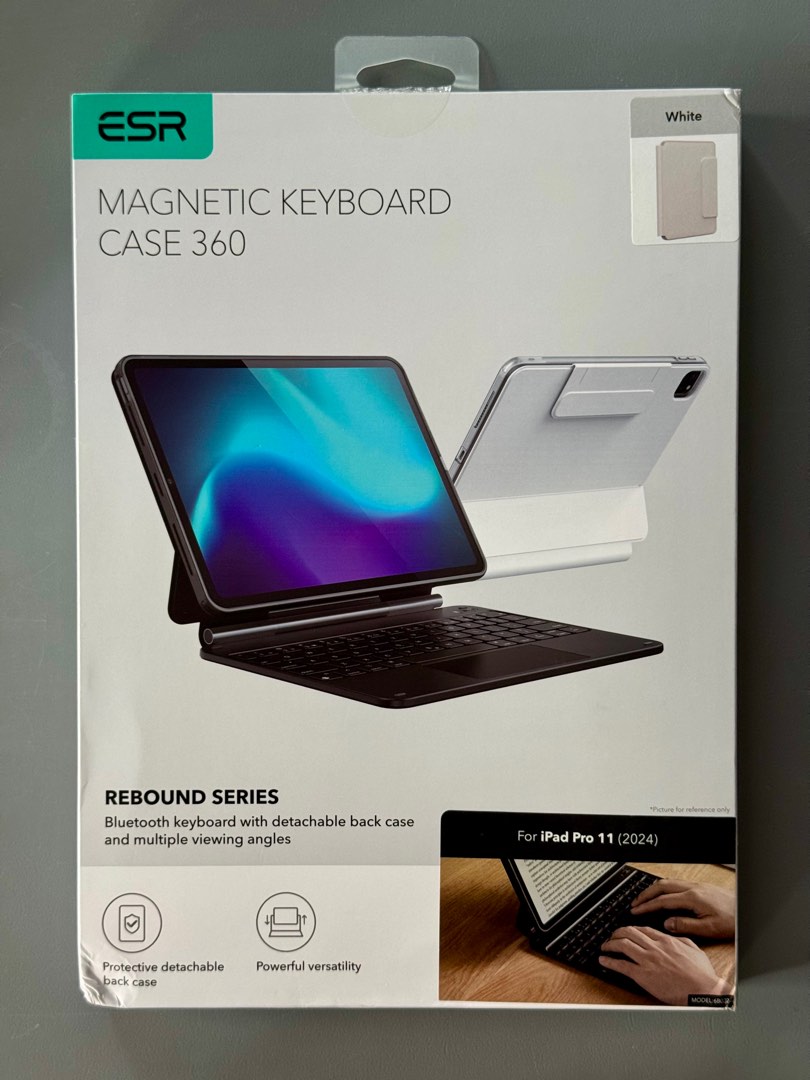 ESR Magnetic Keyboard Case 360 for Apple iPad Pro 11-inch, Mobile ...