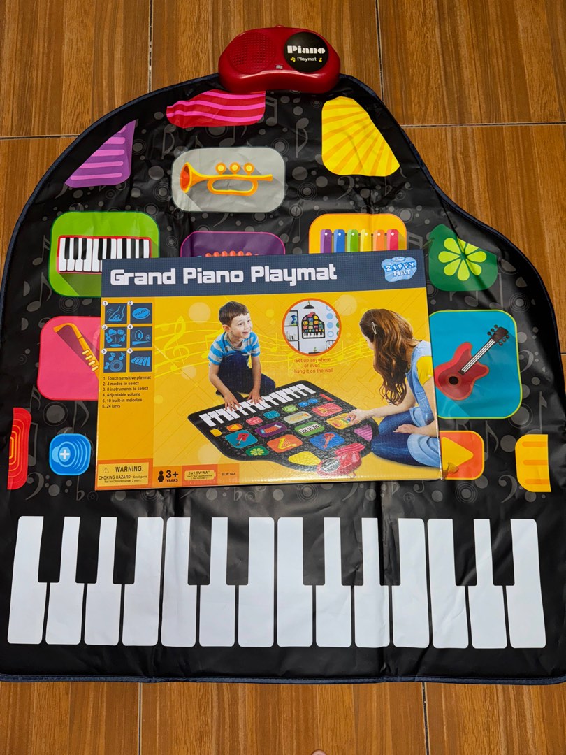 Giant Piano Play Mat (with sounds), Hobbies & Toys, Toys & Games on ...