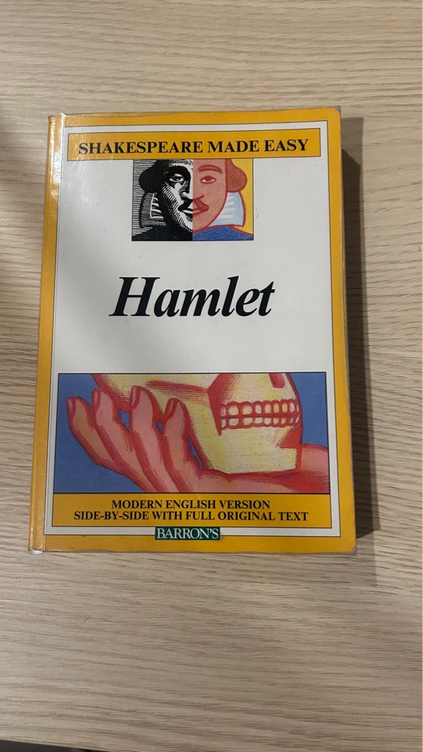 Hamlet (Shakespeare made easy) Modern English Version, Hobbies & Toys ...