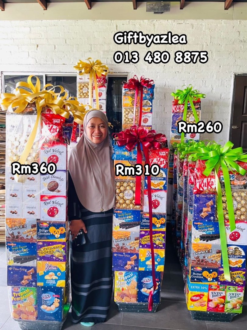 Hamper biskut dan chocolate untuk kumpulan, Food & Drinks, Gift Baskets ...