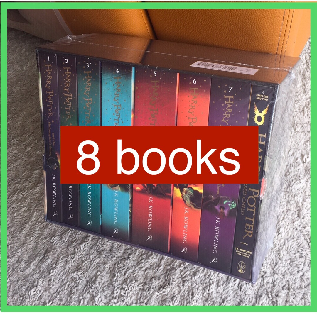 Harry Potter 8 Books, Hobbies & Toys, Books & Magazines, Fiction & Non ...
