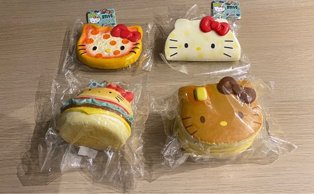 hello kitty squishy combo, Hobbies & Toys, Toys & Games on Carousell