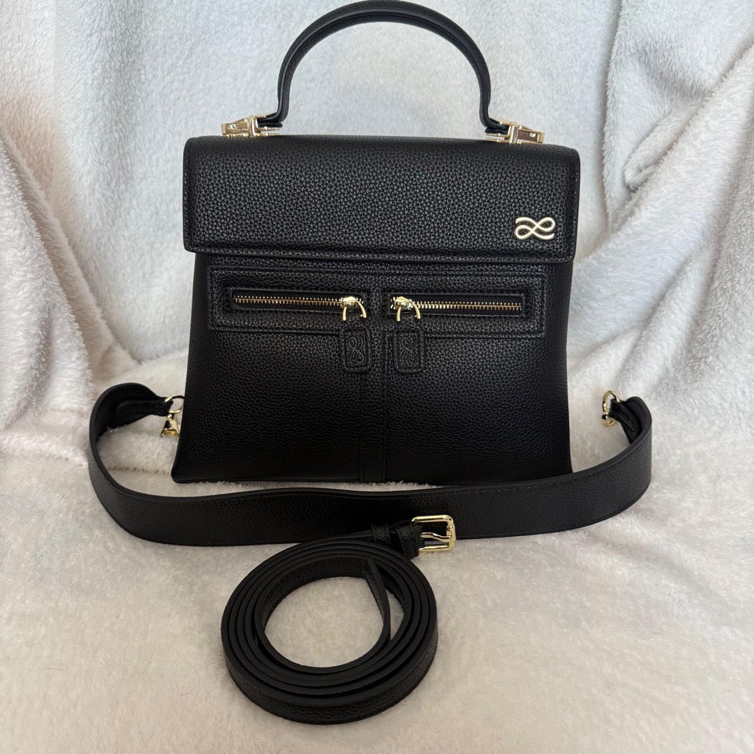 House of Little Bunny Clara Bag in black HOLB, Women's Fashion, Bags ...