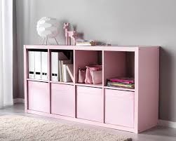 IKEA KALLAX light pink 4 x 2 book shelf, Furniture & Home Living ...