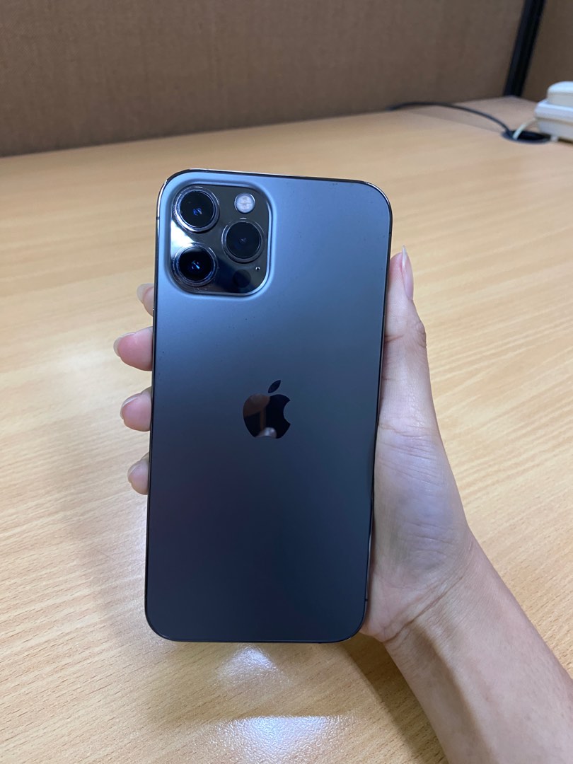 Iphone 12 Promax 256 Gray, Telepon Seluler & Tablet, iPhone, iPhone 12 ...