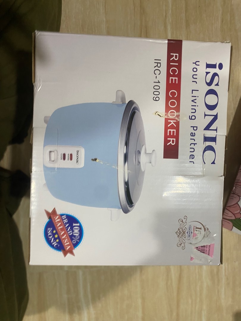 Isonic rice cooker 1.0L, Furniture & Home Living, Kitchenware ...