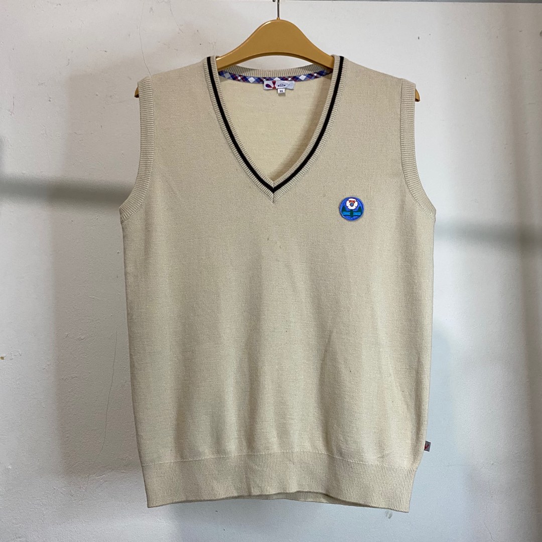 IVY CLUB Vest Academia Coksu, Fesyen Wanita, Pakaian Wanita, Baju ...