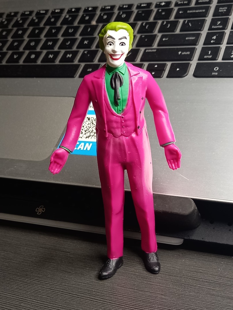 "Joker" NJ Croce Batman Classic TV Series Bendable Figure, Hobbies ...