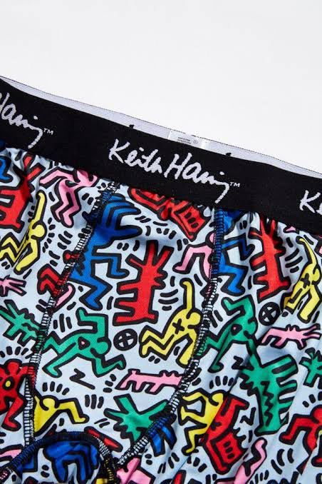 Keith Haring Boxer, Fesyen Pria, Pakaian , Bawahan di Carousell
