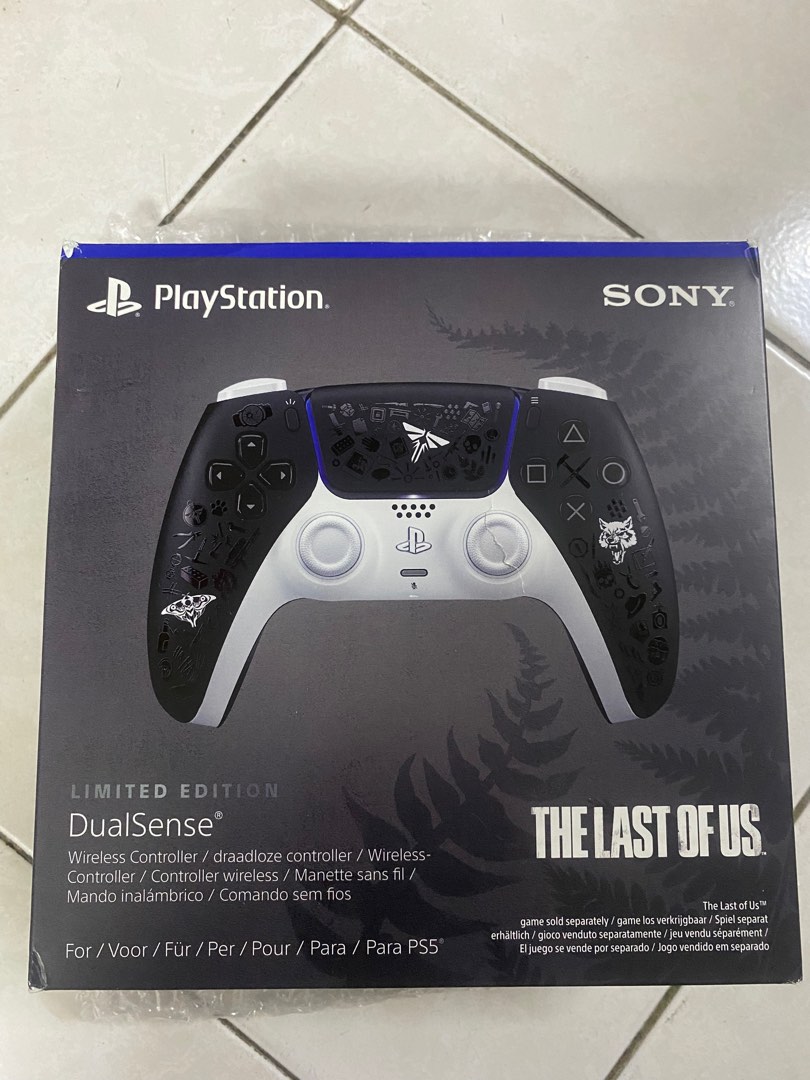 Last of Us Dualsense limited edition for PS5, Video Gaming, Gaming ...