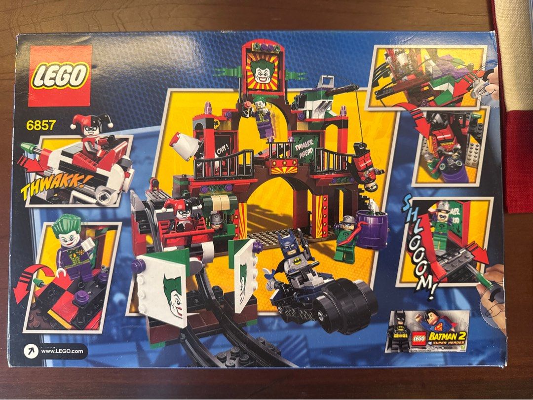 Lego 6857 The Dynamic Duo Funhouse Escape DC Super heroes, Hobbies ...