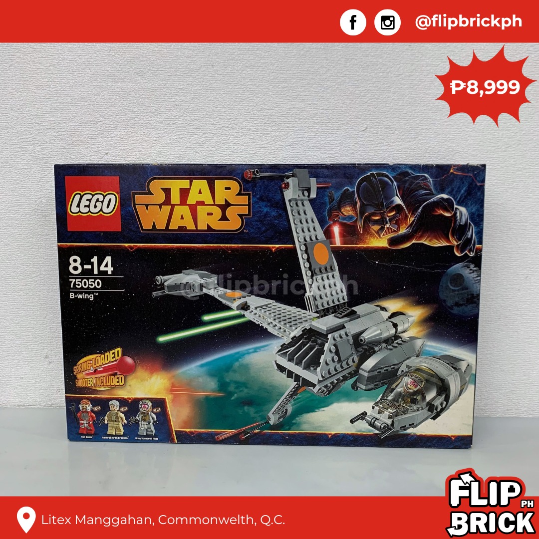 LEGO 75050 Star Wars B-Wing, Hobbies & Toys, Toys & Games on Carousell