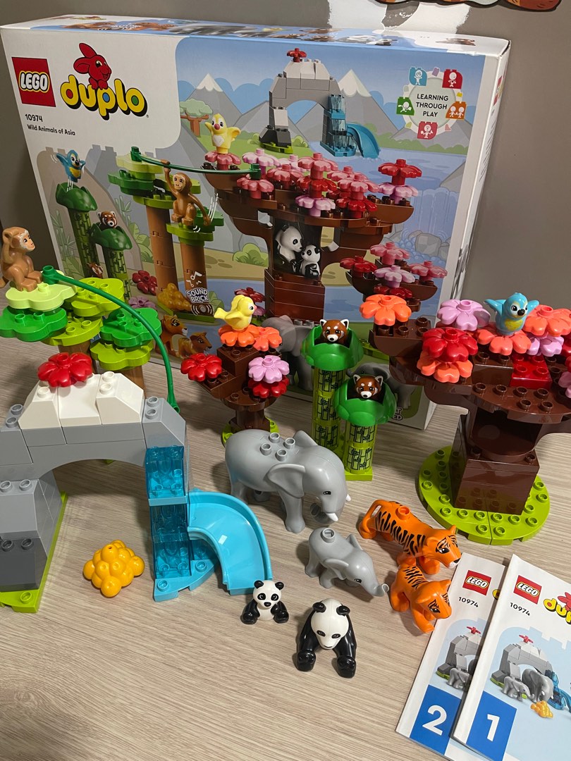 Lego Duplo 10974 Wild Animals of Asia [2022], Hobbies & Toys, Toys ...