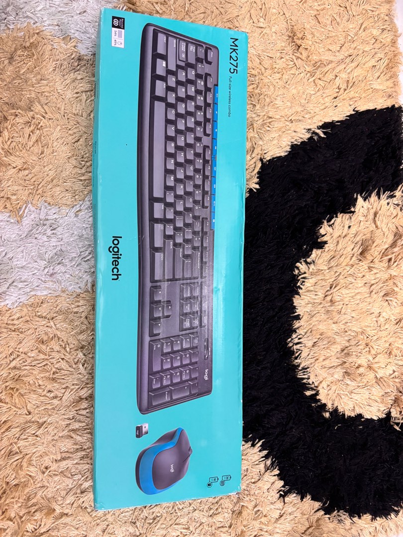 Logitech MK275 Wireless Keyboard & Mouse Combo, Computers & Tech, Parts ...