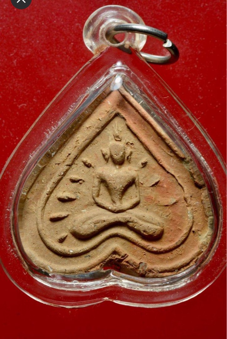 Lp Doo wat sakae Phra Bai pho samadhi pim Yai big mold BE 2520 Material ...