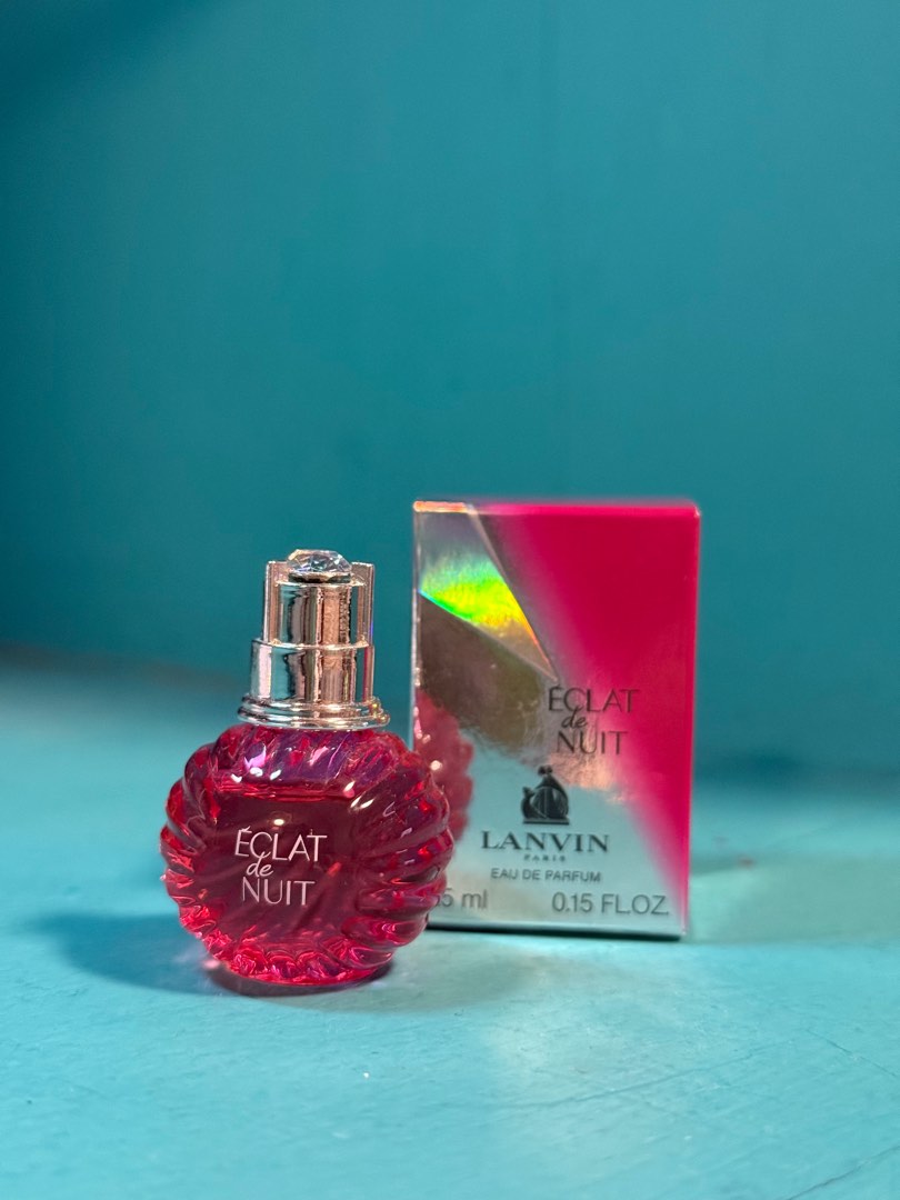Mini Lanvin Eclat de Nuit perfume, Beauty & Personal Care, Fragrance & Deodorants on Carousell