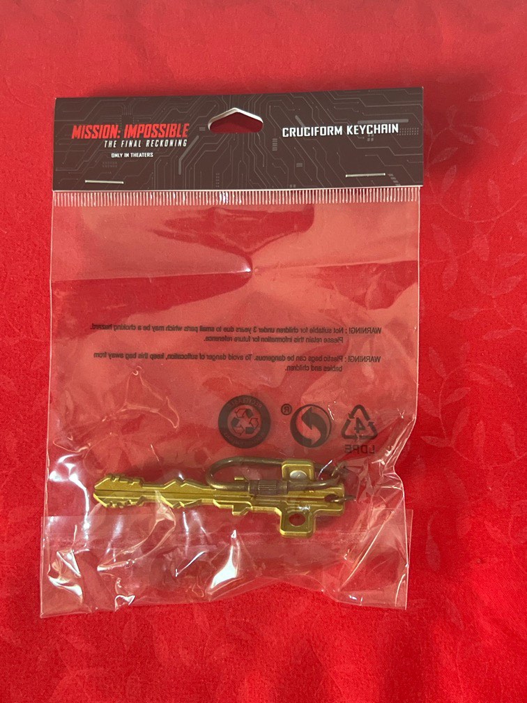 Mission Impossible The Final Reckoning Cruciform Keychain, Hobbies ...