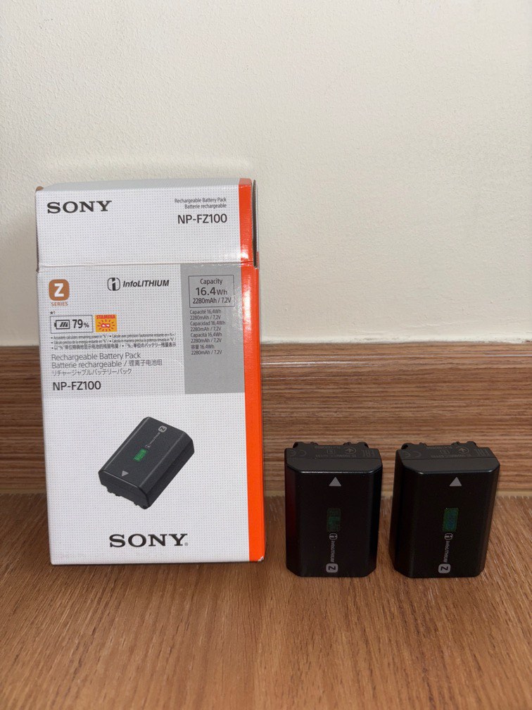NP-FZ100 Sony Batteries, Photography, Photography Accessories, Batteries & Chargers on Carousell