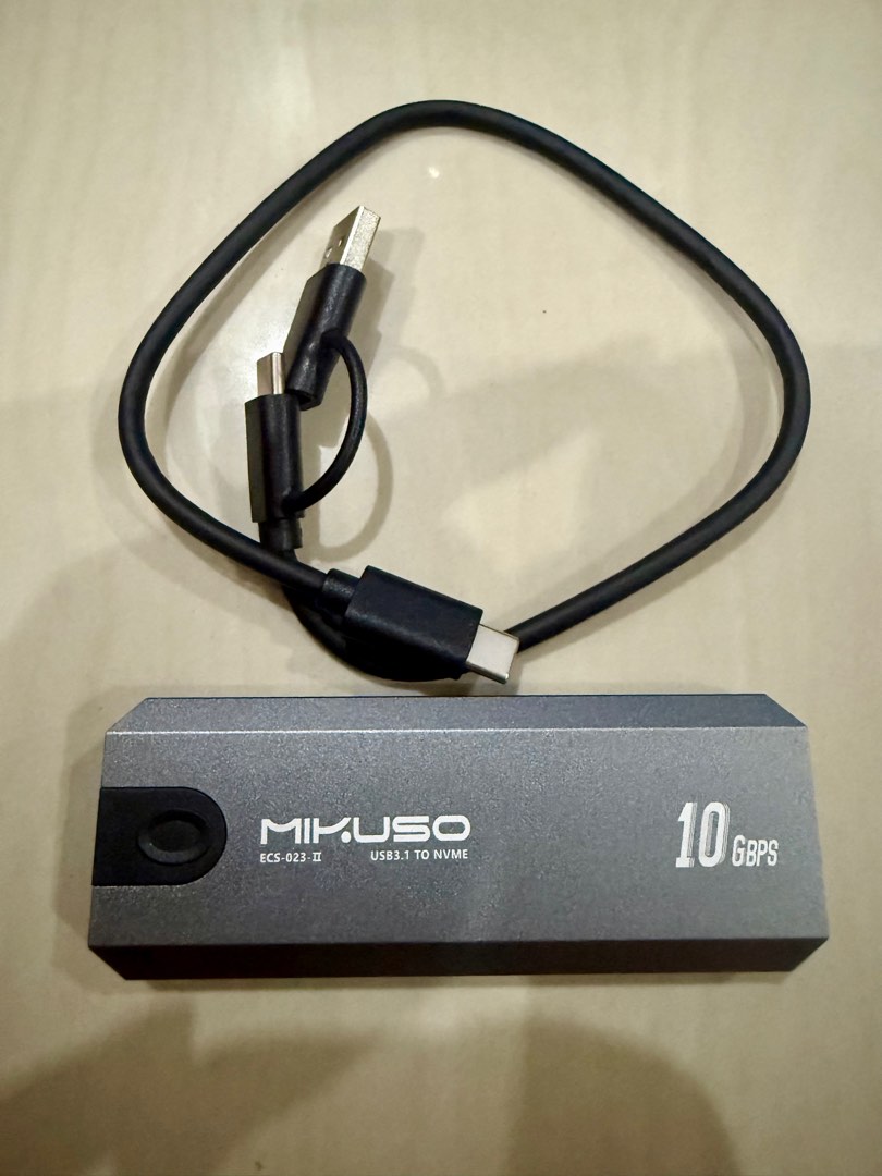 NVMe SSD External Storage 512GB, Computers & Tech, Parts & Accessories ...