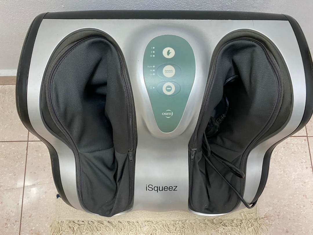 Osim iSqueez Foot Massager, Health & Nutrition, Massage Devices on ...