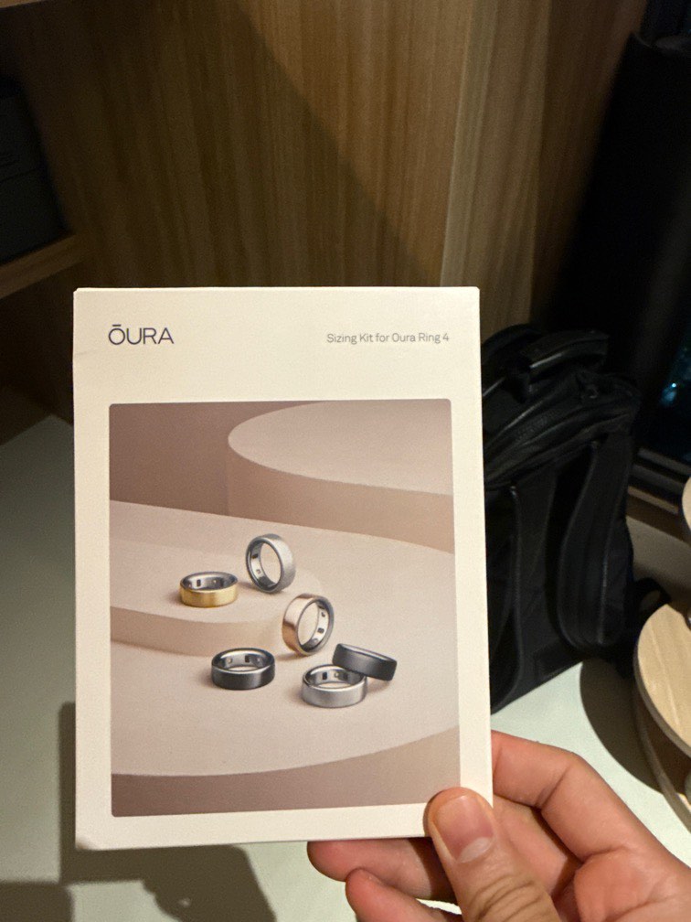 Oura Ring Gen 4 Sizing Kit, Health & Nutrition, Health Monitors ...